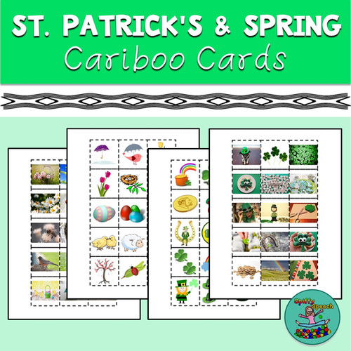 St. Patrick's & Spring Cariboo Cards | Spiffy Speech