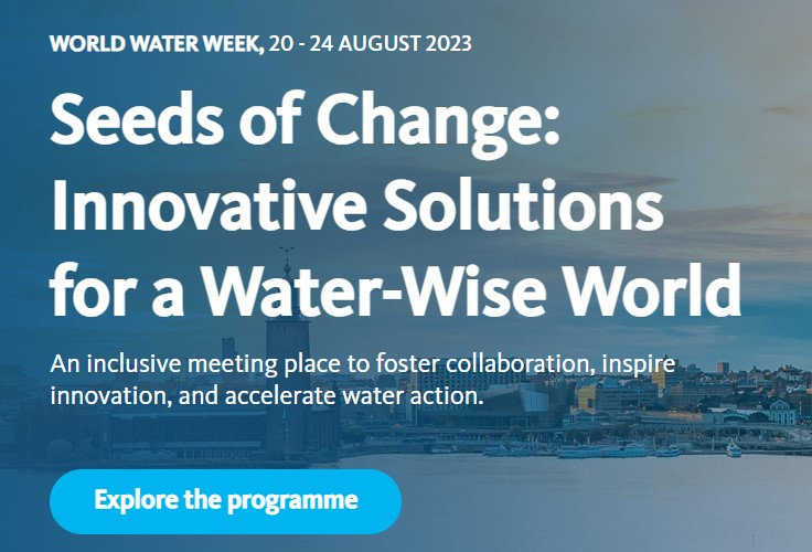 World Water Week | Aug 20-24
