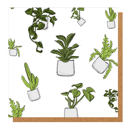 Plants Card | LXI Art