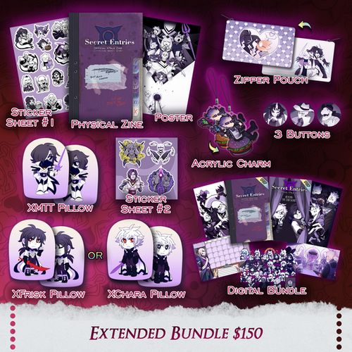 XTale Zine Extended Bundle | loadingcrewcrafts