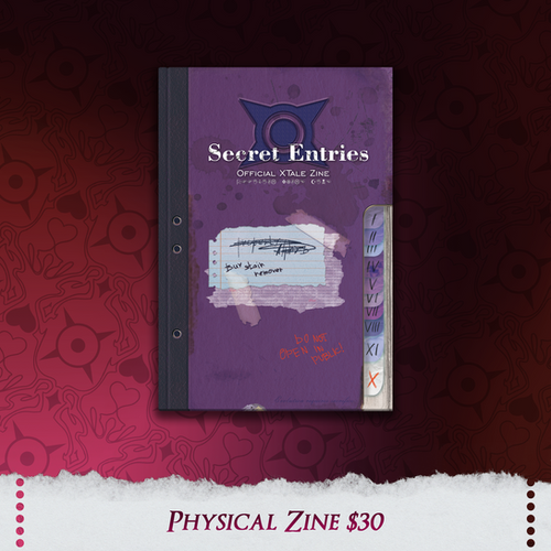XTale Zine Physical Copy | loadingcrewcrafts