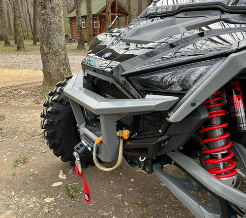 Polaris Pro R / Turbo R Front Winch Bumper | Bosman Designs LLC
