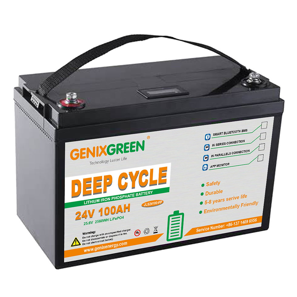 GENIXGREEN LIFEPO4 - 24V 100AH (Lithium) | Keepshape Appliances ...