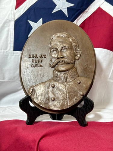 Maj. James Thomas Huff – Plaque in Bonded Bronze | Valley Arts Publishi