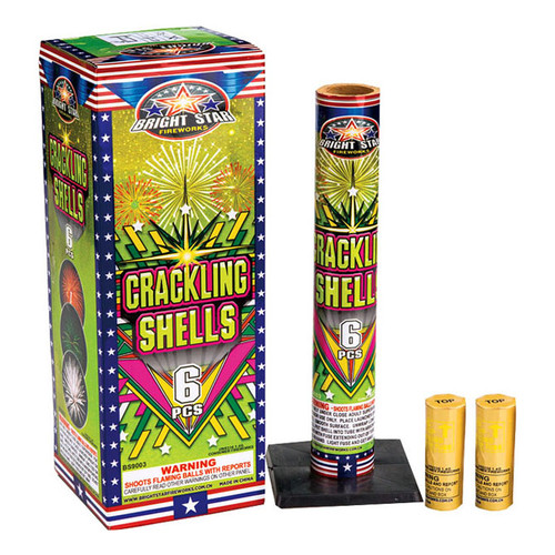 CRACKLING SHELLS (CANISTER) 6 'S | Winda Fireworks