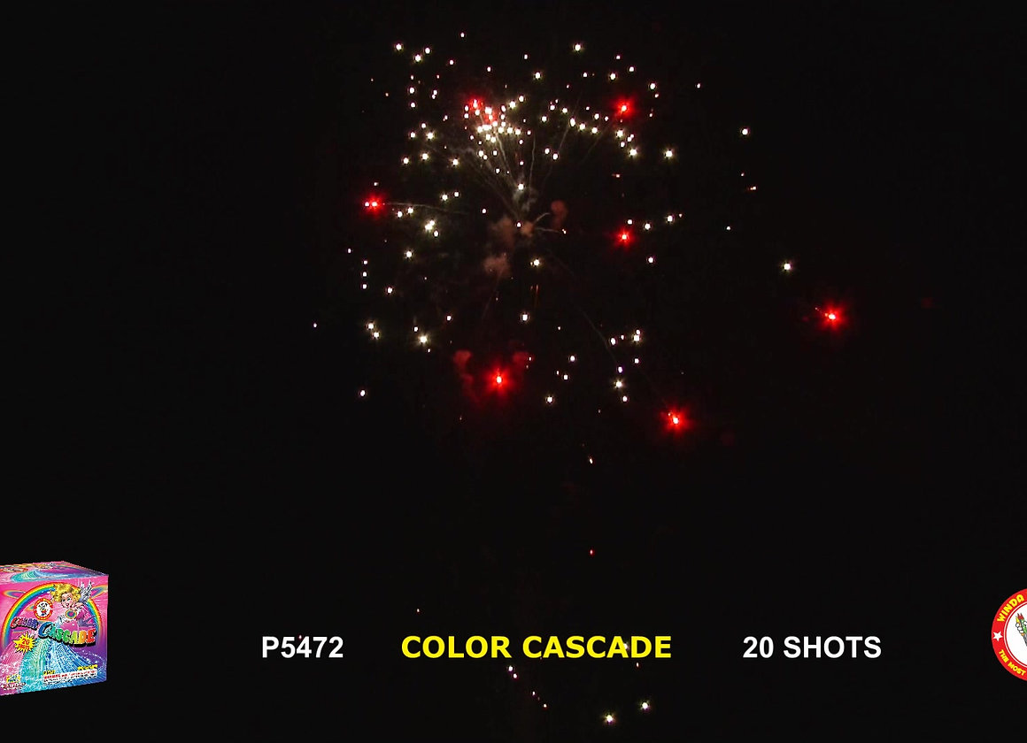 COLOR CASCADE 20'S | Winda Fireworks