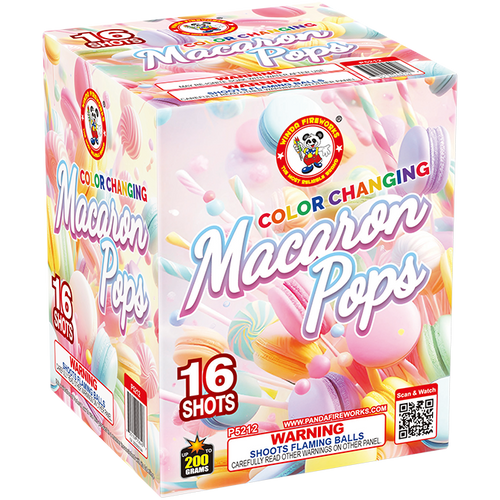 MACARON POPS 16'S | Winda Fireworks