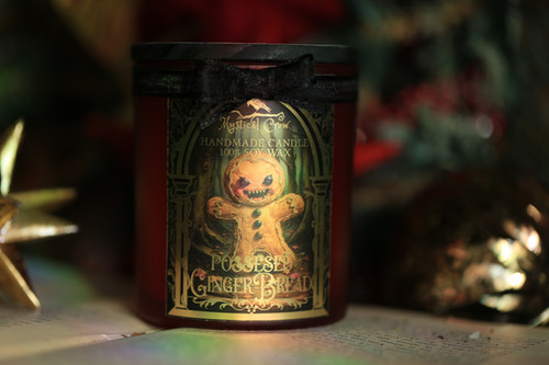 POSSESED GINGERBREAD Dark Academia Candle Collection Christmas Edition ...