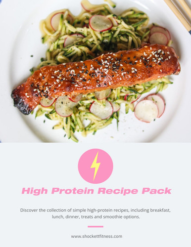 High Protein Recipe Pack | Shockett Fitness
