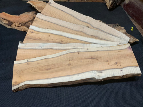Pippy Yew Plank (Sanded) 360mm x 100mm x 10mm | Blanks and Planks