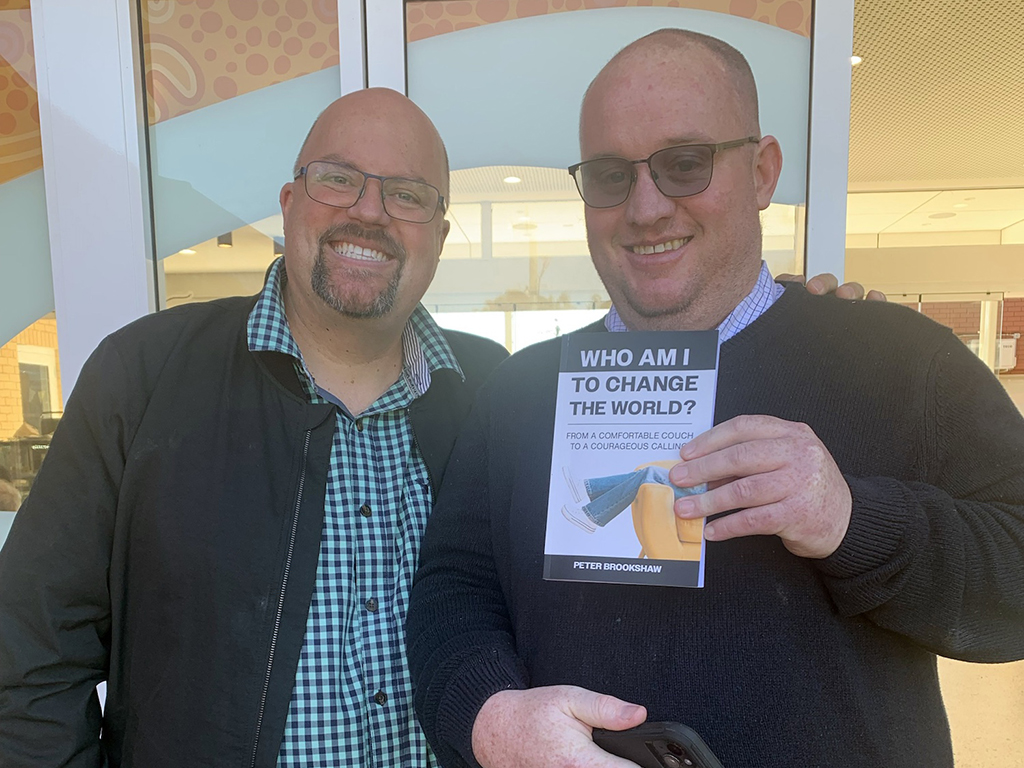 Peter Brookshaw’s 10-year journey to ‘change the world’