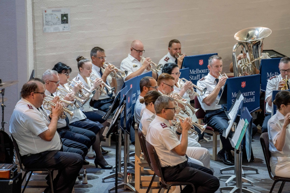 Melbourne Staff Band joins forces with Navy Band for symphonic sounds