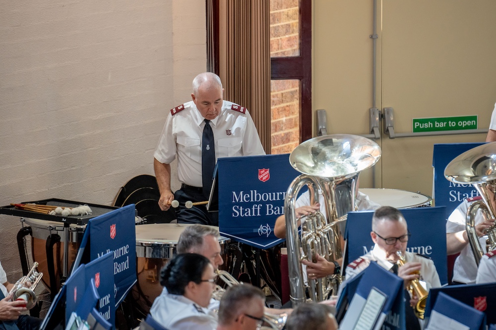 Melbourne Staff Band joins forces with Navy Band for symphonic sounds