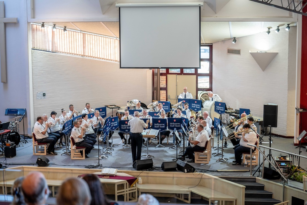 Melbourne Staff Band joins forces with Navy Band for symphonic sounds
