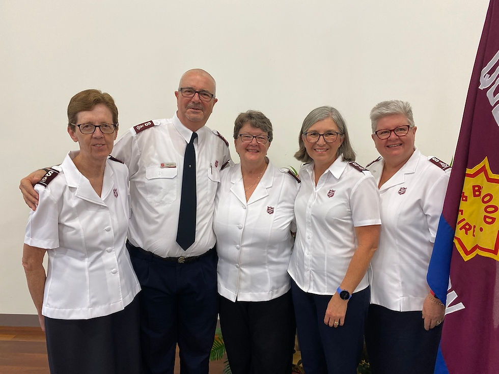 Lieut-Colonel Olive Lucas receives Order of the Founder