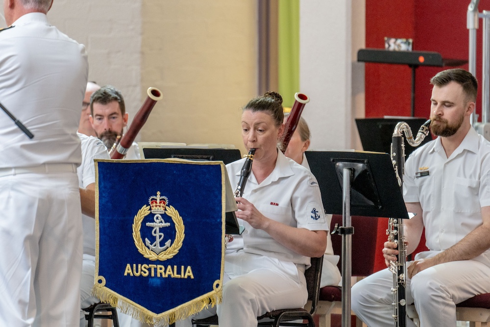 Melbourne Staff Band joins forces with Navy Band for symphonic sounds