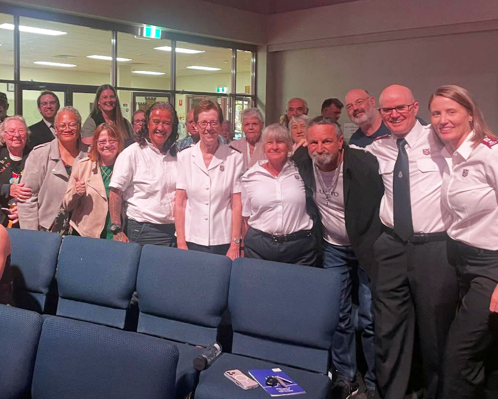 Major Darrell Wilson installed as the new Divisional Commander for WA