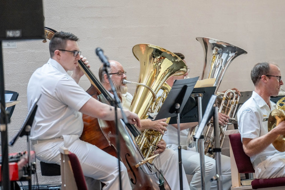 Melbourne Staff Band joins forces with Navy Band for symphonic sounds