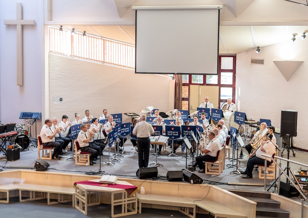 Melbourne Staff Band joins forces with Navy Band for symphonic sounds