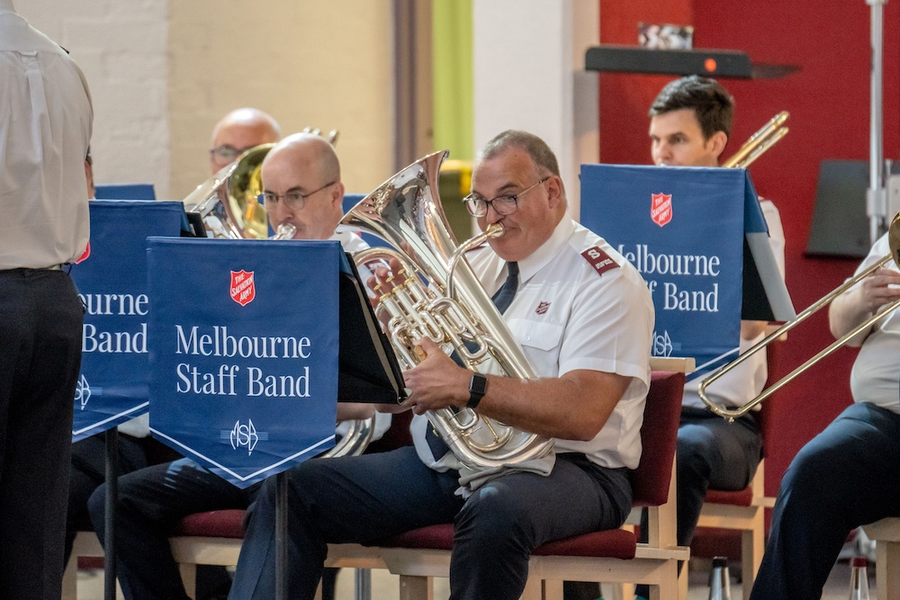 Melbourne Staff Band joins forces with Navy Band for symphonic sounds