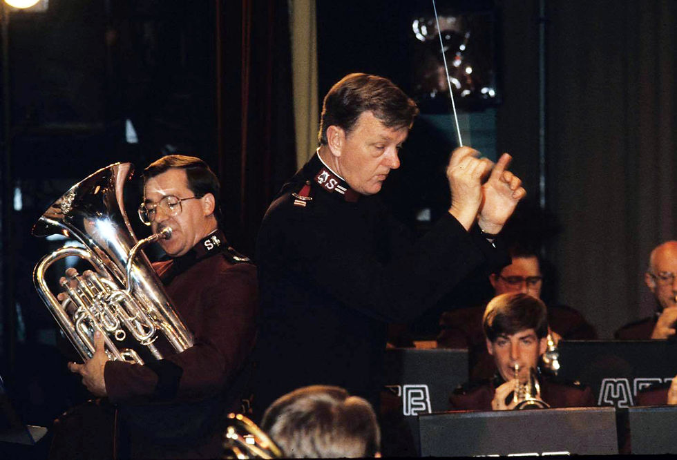 From the top – Ken Waterworth’s 30 years as Staff Bandmaster