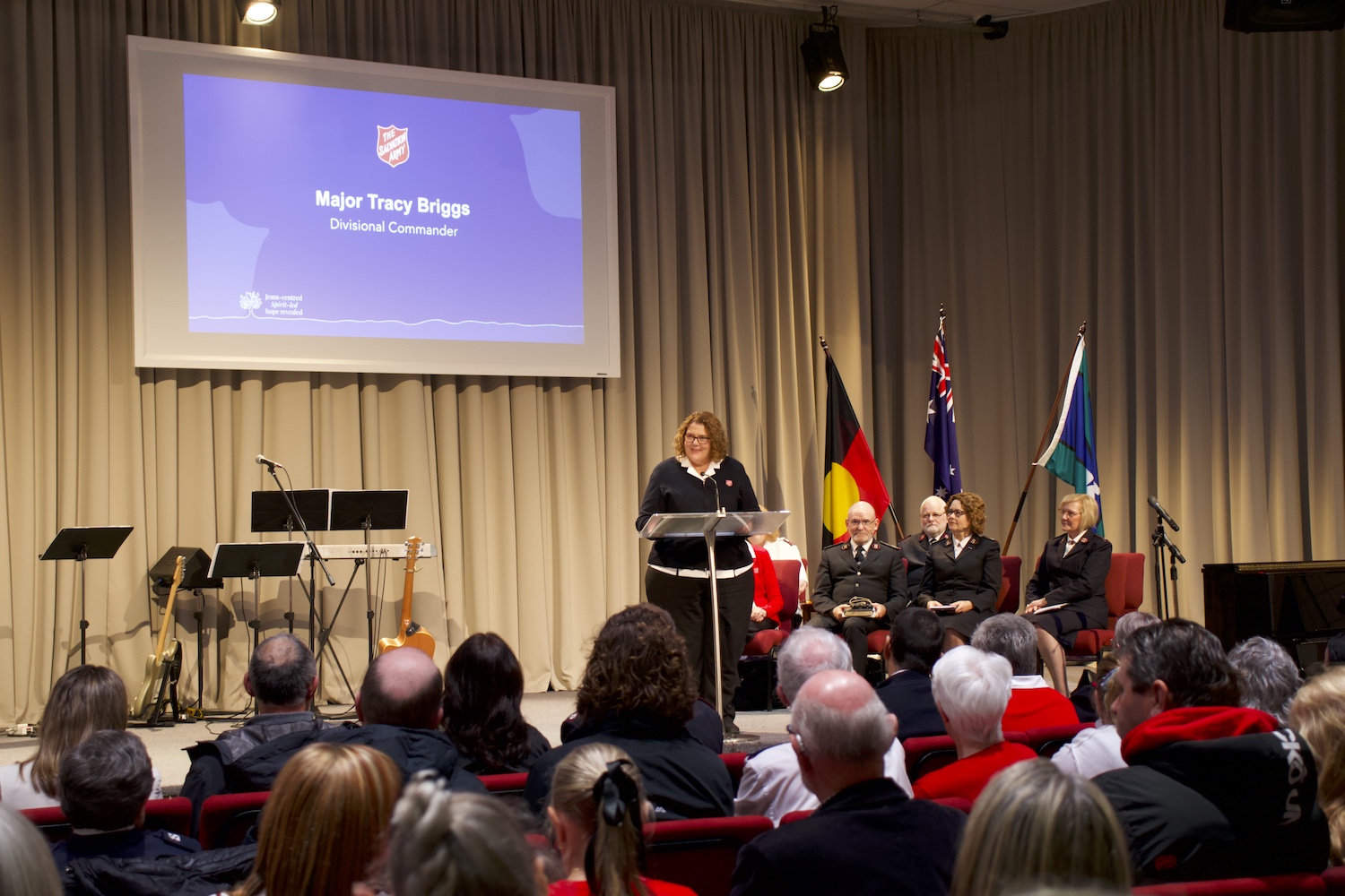 General Buckingham enrols world’s newest soldier at Hobart Rally