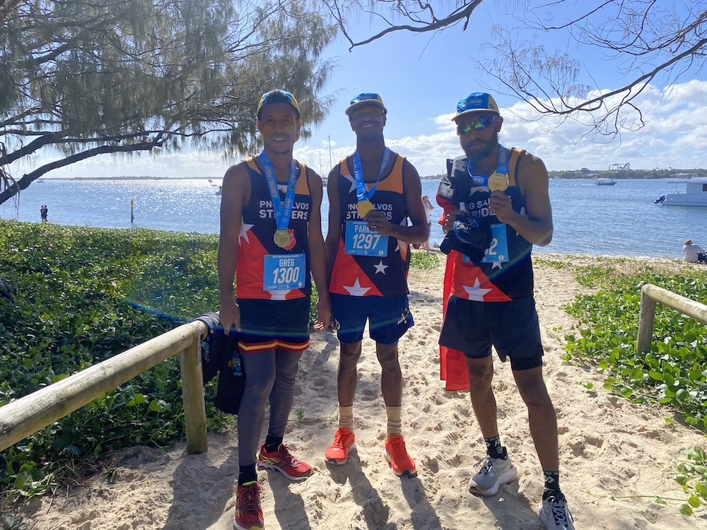 Papua New Guinea runners conquer race of their lives on the Gold Coast