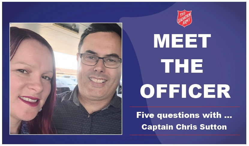 Meet the Officer – Captain Chris Sutton