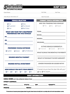 Sales Assets | Shottenkirk Training