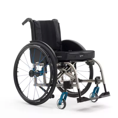 Ki Mobility Catalyst 5 Titanium Folding Frame | Lightweight Mobility