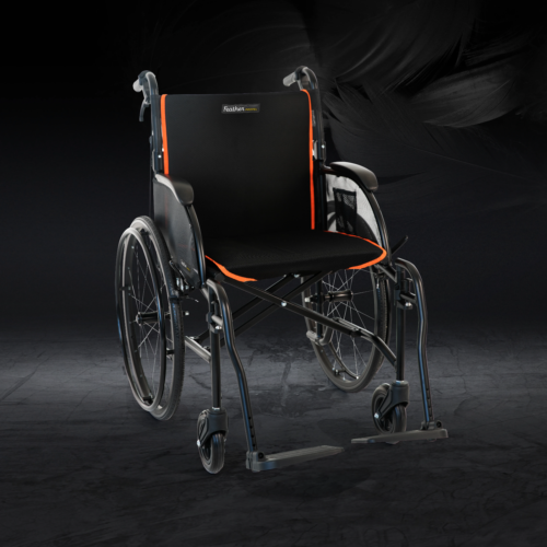 Scooterpac Atom Self Propel Wheelchair with attendant brakes ...