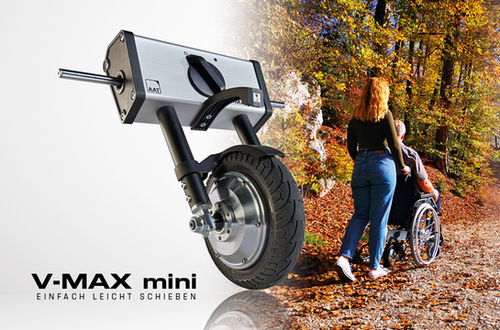 AAT V-MAX mini power assist | Lightweight Mobility
