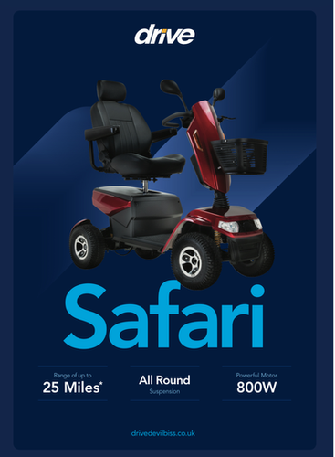 Drive Devilbiss Safari Mobility Scooter | Lightweight Mobility