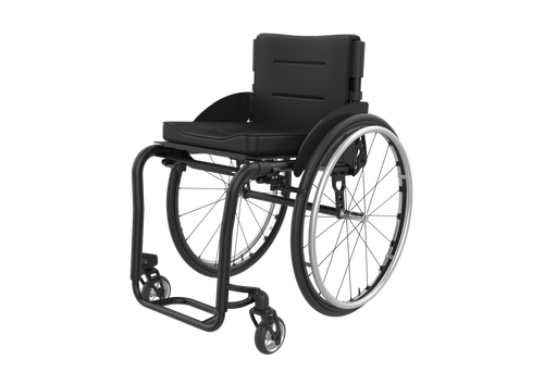 Rehasense Icon 60 Black Rigid Wheelchair | Lightweight Mobility