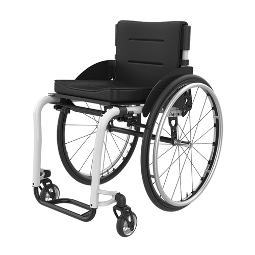 Rehasense Icon 60 Rigid Wheelchair Configured White | Lightweight Mobility