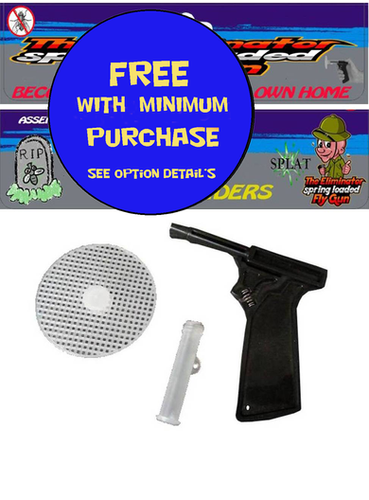 Spring Loaded Fly Shooter - The Eliminator | CaliforniaMagic.Net