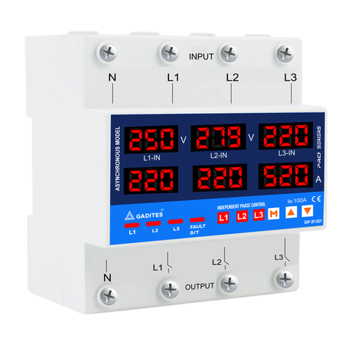 2025 Latest Advanced 3-Phase Voltage Protector Device | Separate Phase ...