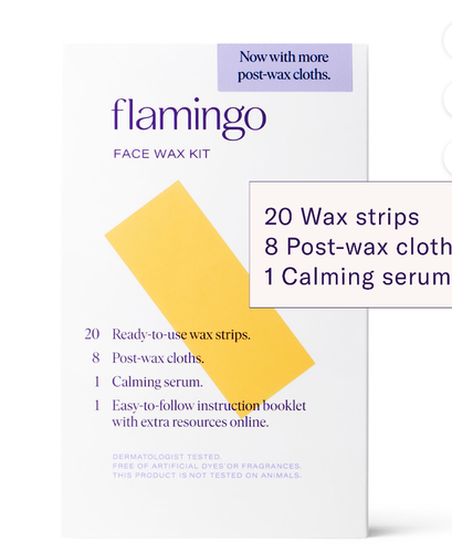 Flamingo Women's Face Wax Kit with Accessories Included | Zoo Market