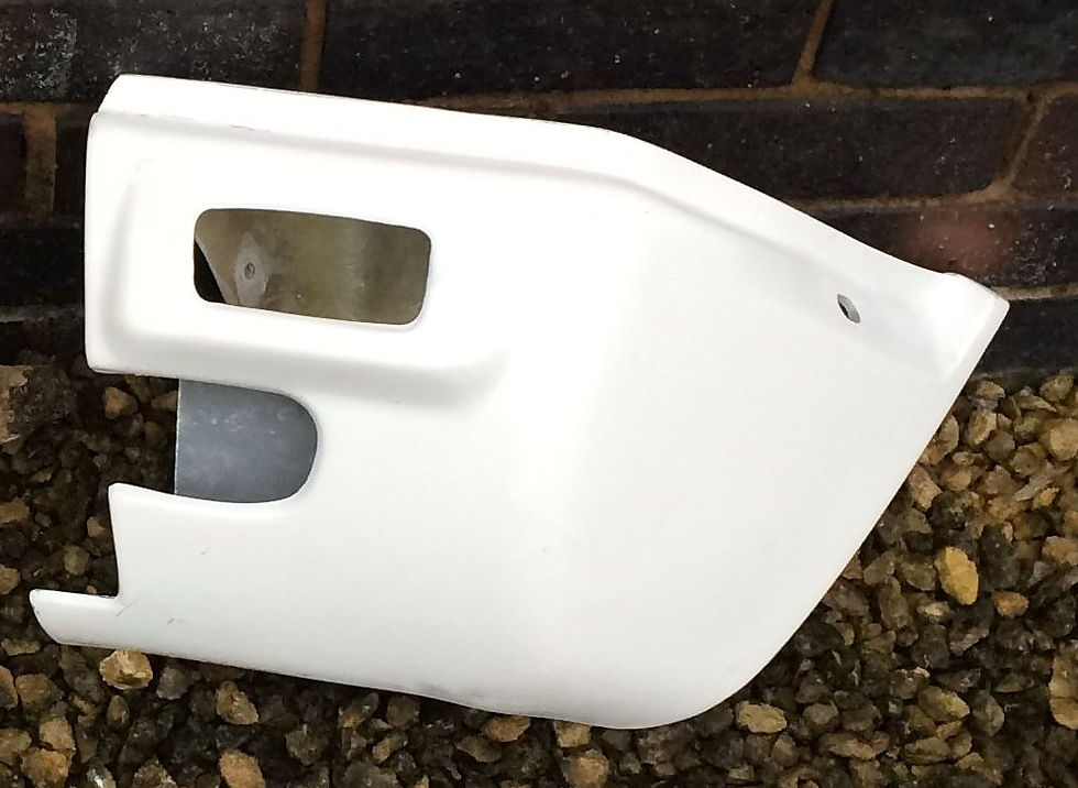 Triumph Spitfire mk4 Corner Valance + captive nuts RH ...