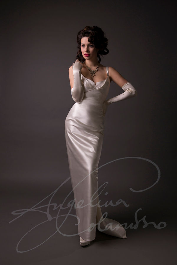 Natasha - Elegant Designer Wedding Dress by Angelina Colarusso