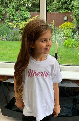 Personalised Kids Liberty Tee | nicells