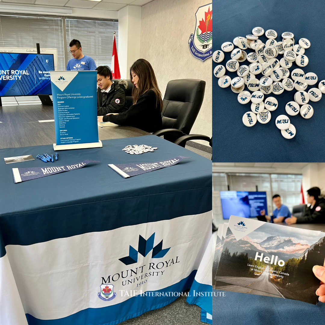 TAIE 2022 University Fair - Mount Royal University