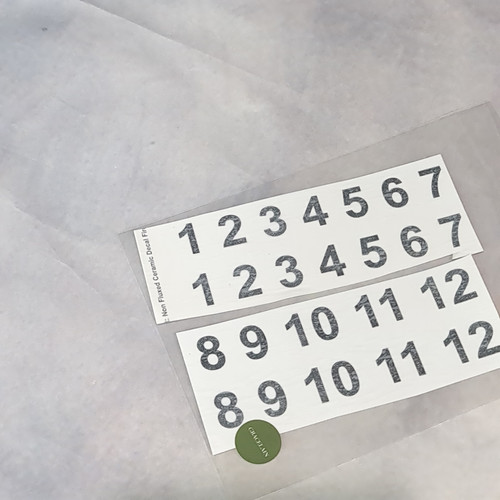 Number Decal | Gracelain