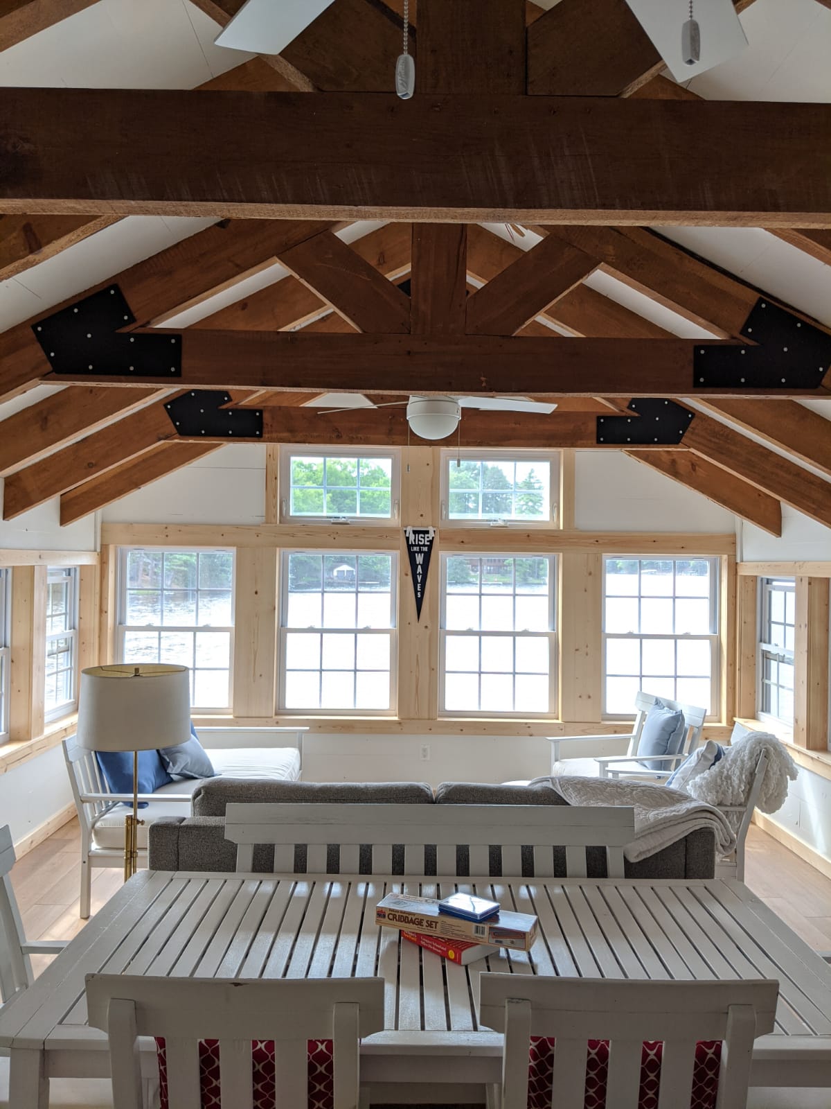 Organized Boathouse for Easy Lake Living