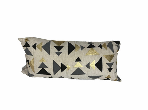 Natural Tribal Triangle Lumbar Pillow [QTY 6, 20" x 8"] | Arizona Event ...