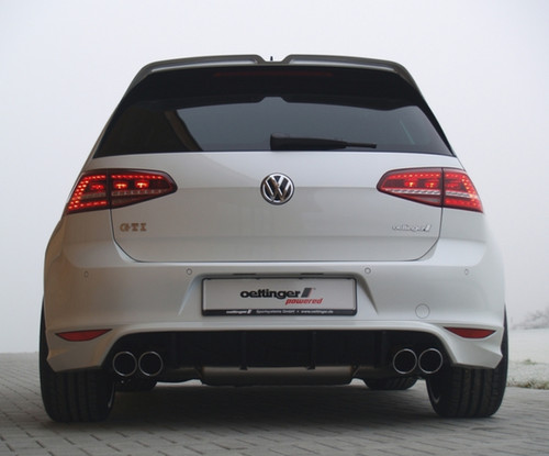 Oettinger Volkswagen MK7 GTI Rear Diffuser & Silencer | DCD Motorsport