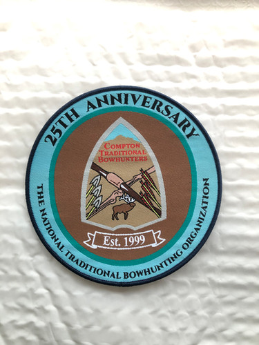 25th Anniversary Limited Edition Patch | Compton Traditional Bowhunters