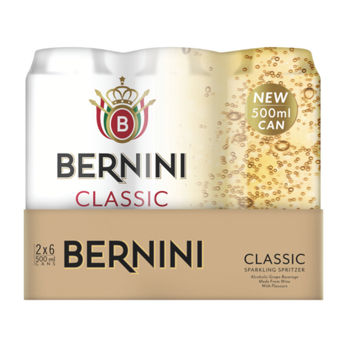 BERNINI CLASSIC 500ML CAN X 12 | Booze Town