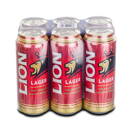 LION LAGER 500ML CAN X 6 | Booze Town