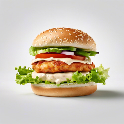Chicken Burger Delight | Swan Reach Dark Sky Takeaway